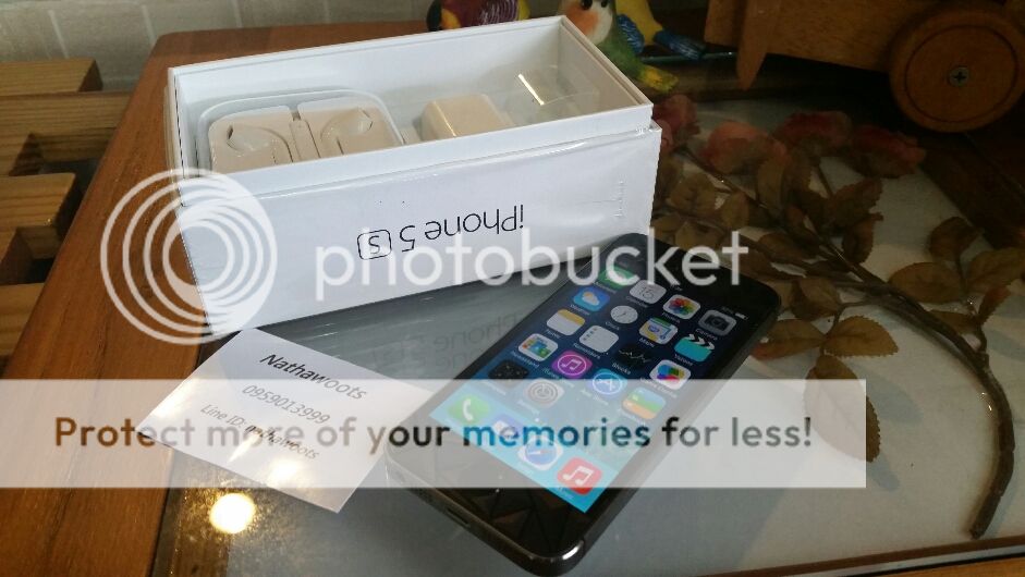 ขายแล้วครับ iphone 5S 16gb สีเทาดำ space grey เครื่อง DTAC ประกันถึง 27Mar2015 | DroidSans